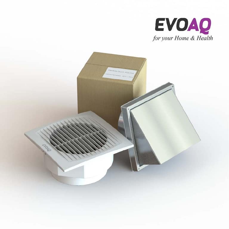 EVOAQ Automatic Through-Wall Kitchen Extraction Kit - EVOAQ